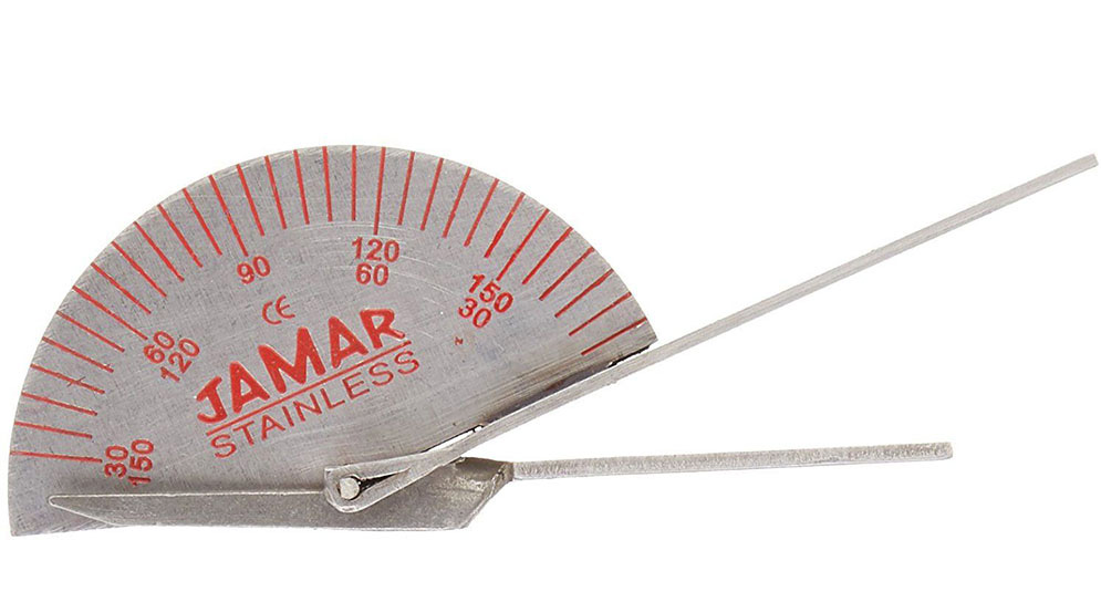 Finger goniometer, stainless steel, JAMAR® | ATP Supply